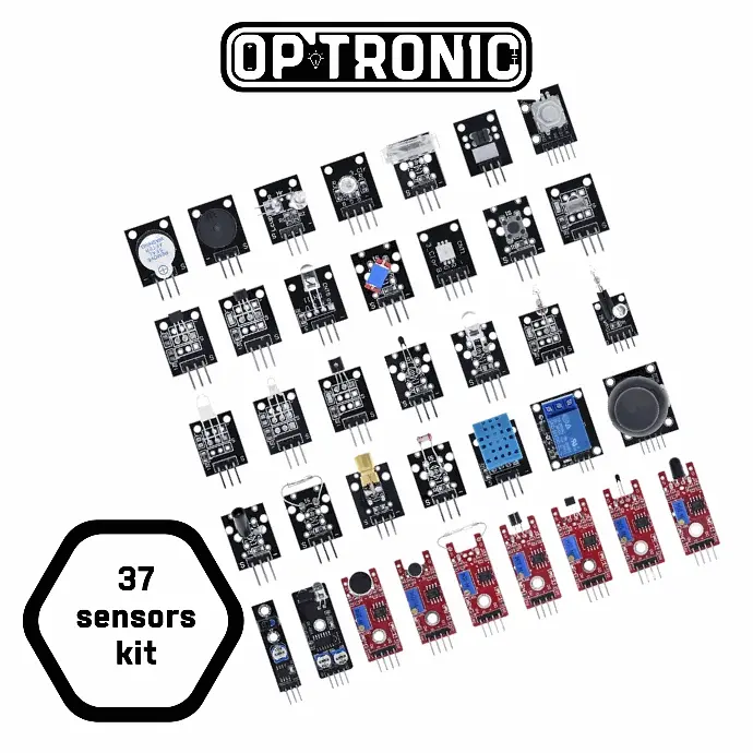 37 in 1 Sensor Kits For Arduino Starters | OP-Tronic
