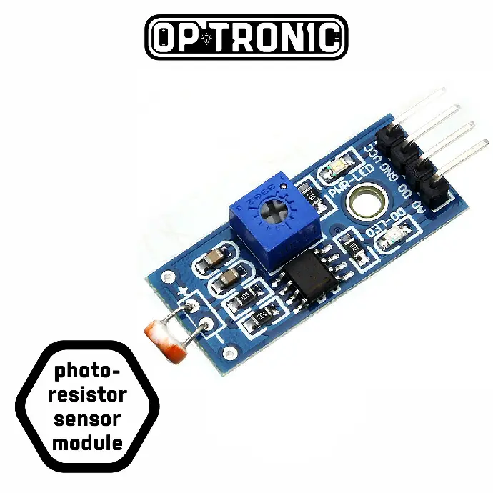 4Pin LDR Module – Optical Sensitive Resistance Light Detection Sensor ...