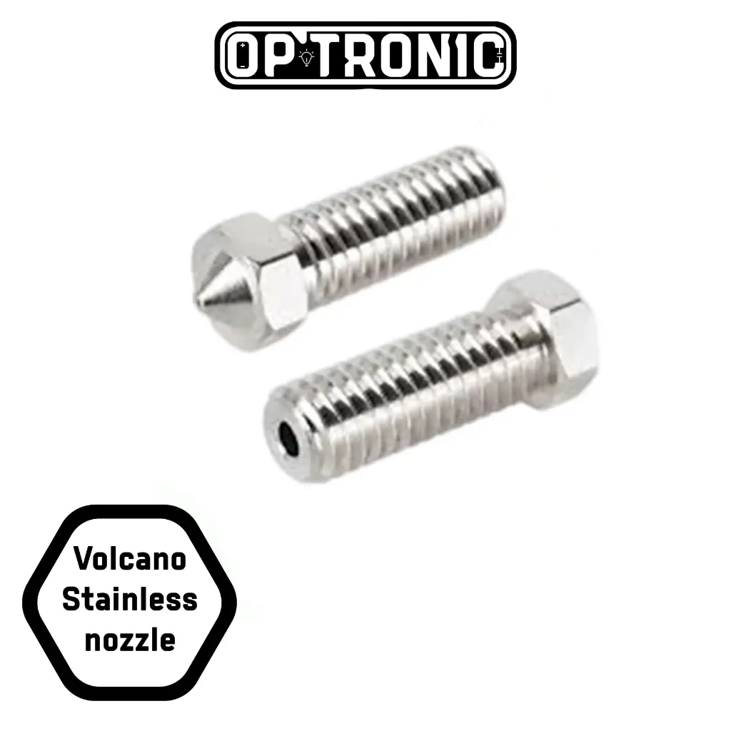 Volcano M6 3D printer stainless steel nozzle 1.75mm/1.2mm | OP-Tronic