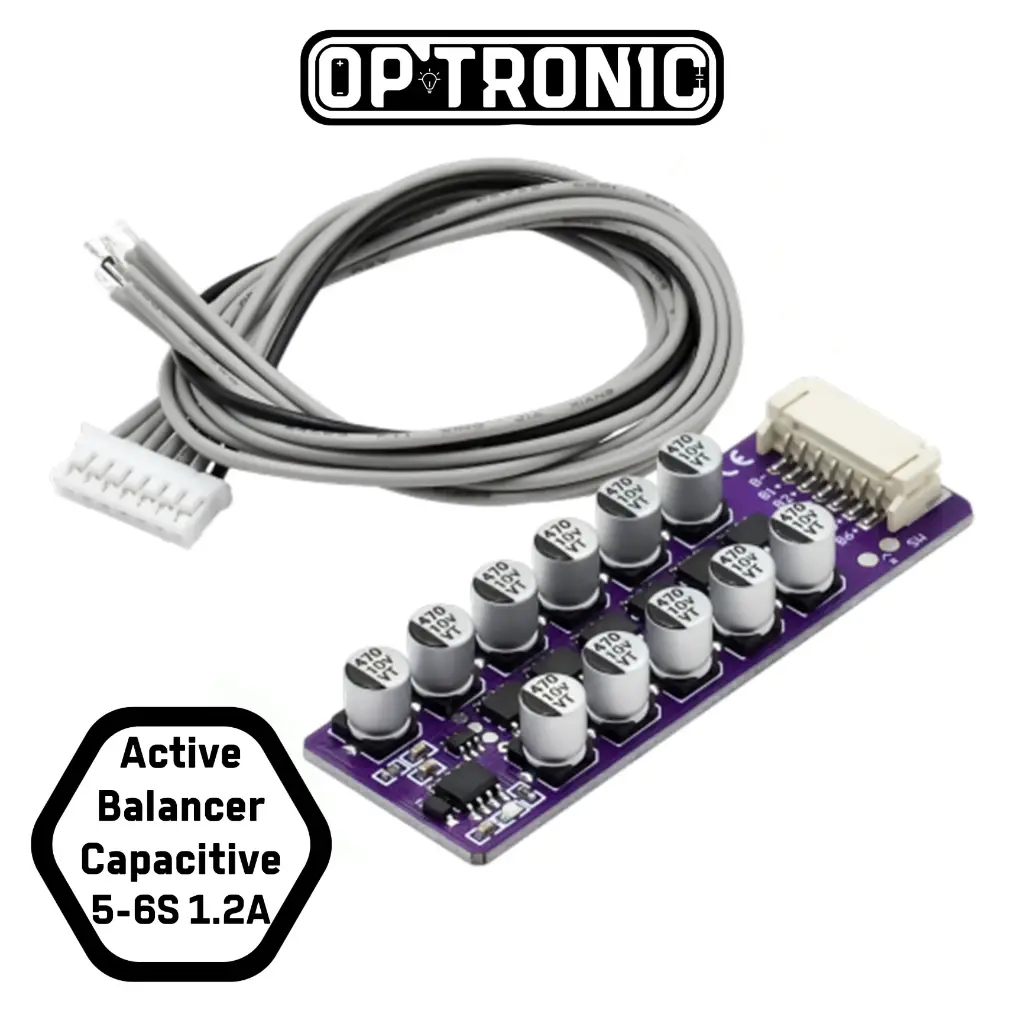 Active Equalizer Balancer Capacitive (Li-ion-Lifepo4) 5-6S 1.2A | OP-Tronic