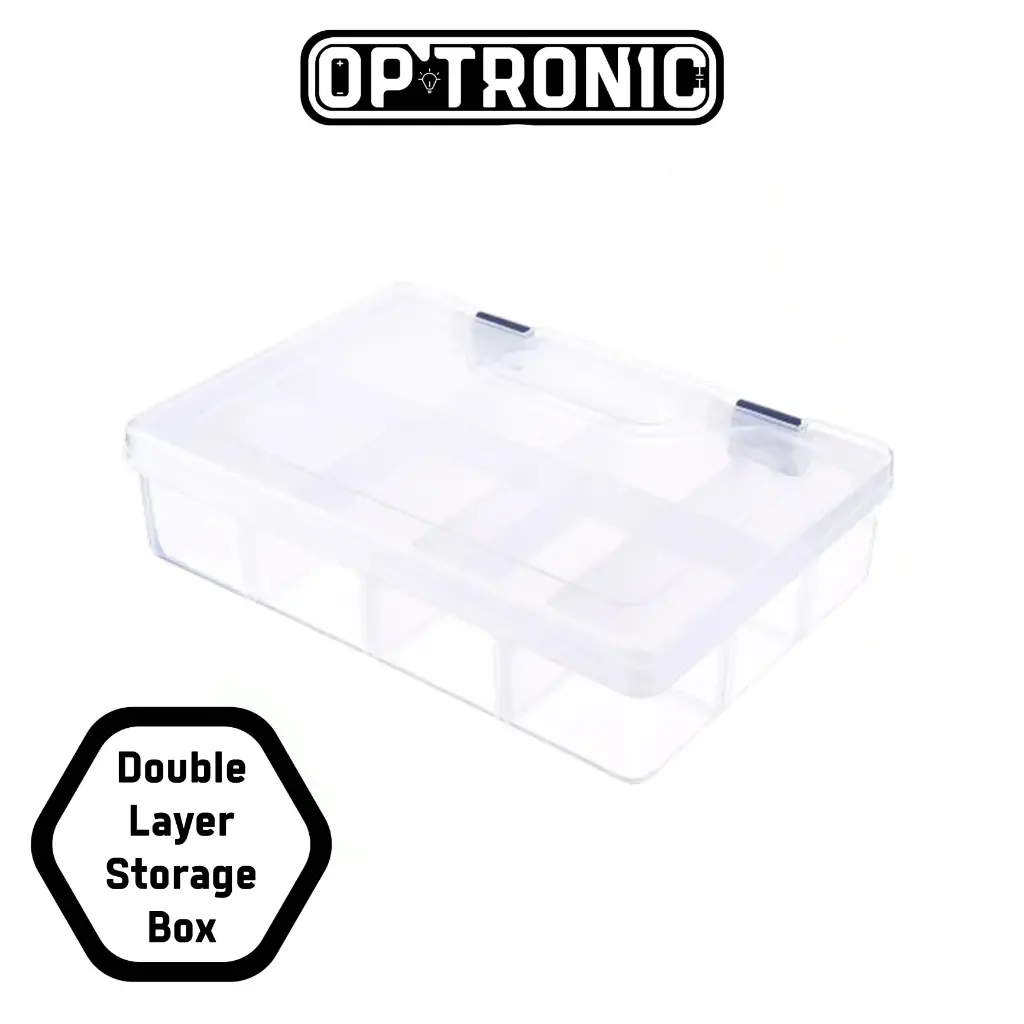 Double Layer Storage Box 234x168x62MM | OP-Tronic