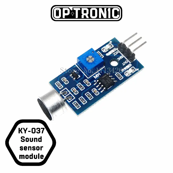 Microphone Sound Detection Sensor Module | OP-Tronic