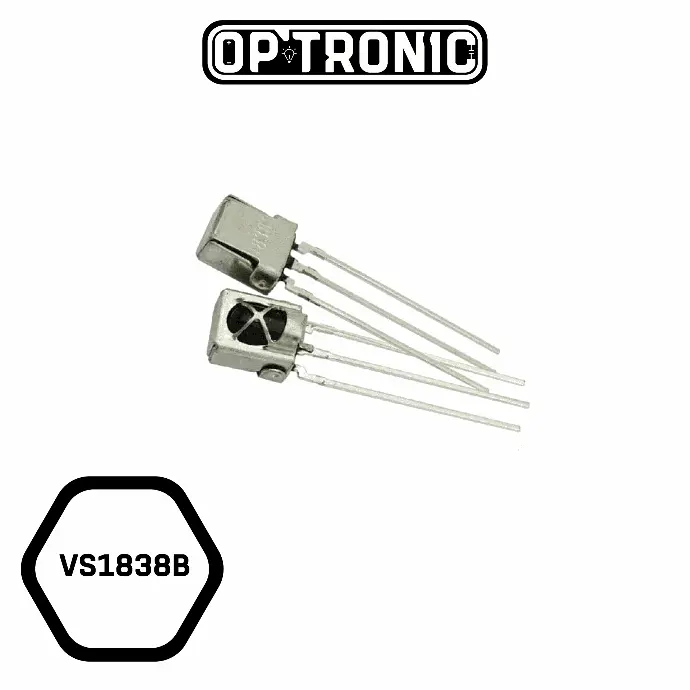 IR Infrared Receiver TL1838 VS1838B 38Khz – 3Pin | OP-Tronic