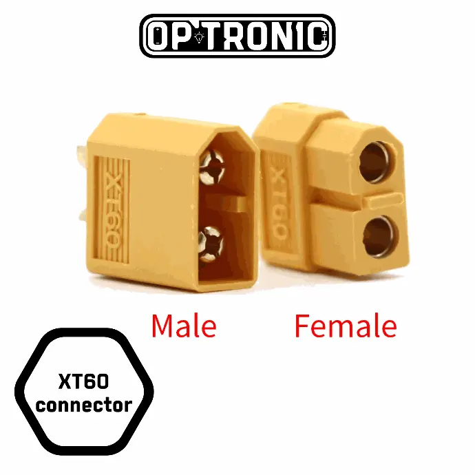 XT60 T Type plug connector (Female- Male) | OP-Tronic