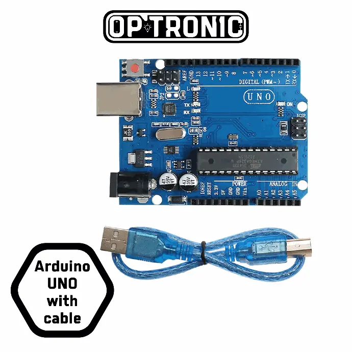 Arduino UNO R3 With cable | OP-Tronic