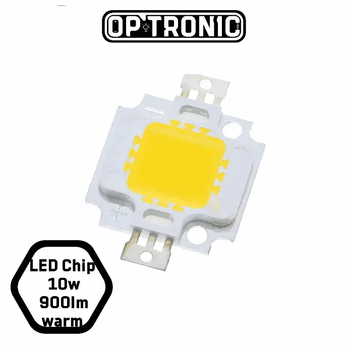 LED Chip Bulb 10w led 900lm worm Light DC 9-12V | OP-Tronic