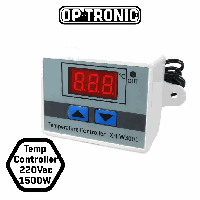 XH-W3001 Temperature Controller, 220Vac, 1500W | OP-Tronic
