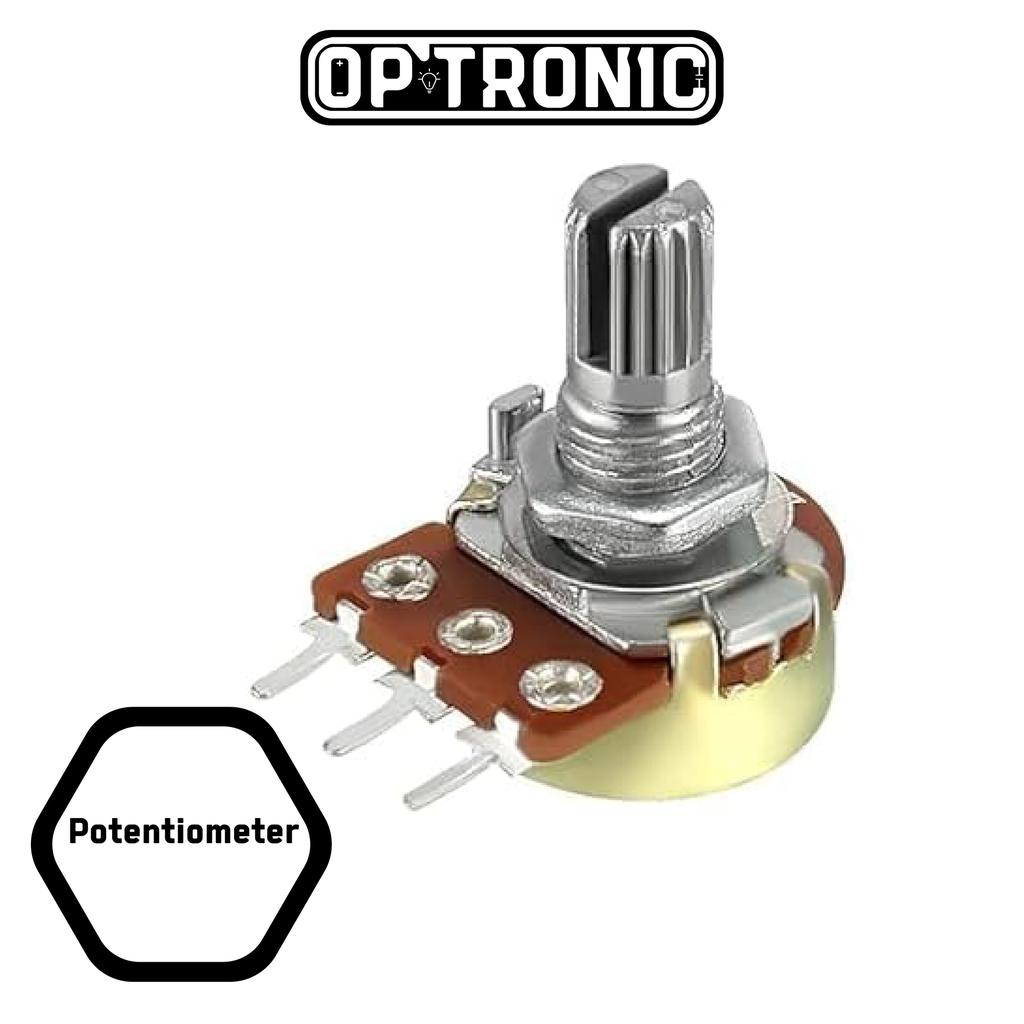 Rotary Potentiometer 10k Ohm | OP-Tronic
