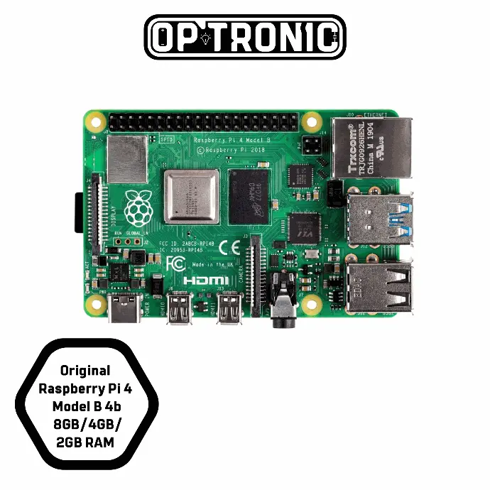Raspberry Pi 4 - 4GB RAM | OP-Tronic