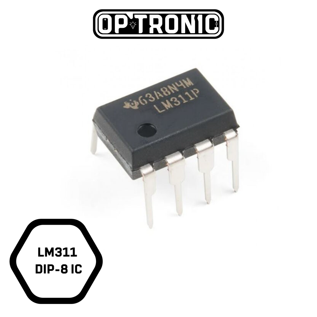 LM311 DIP-8 signle voltage comparator | OP-Tronic