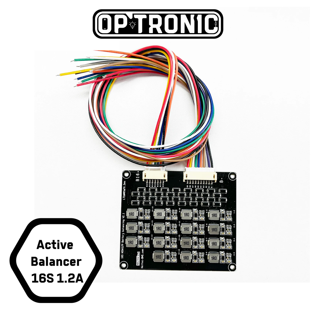 Active Equalizer Balancer for Li-ion Lifepo4 16S 1.2A | OP-Tronic